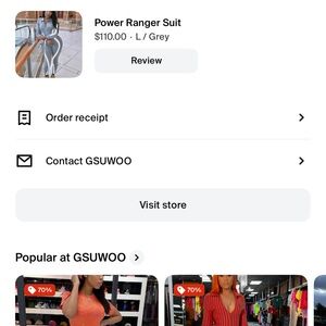 GSUWOO | Pants & Jumpsuits | Gsuwoo Power Ranger Jumpsuit | Poshmark